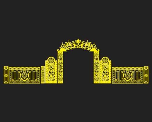 7+ FILE CNC CỔNG CƯỚI VECTOR FREE FILE COREL X12 - Filefree.net