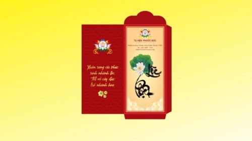 BAO LÌ XÌ TẾT PHẬT GIÁO VECTOR - Filefree.net