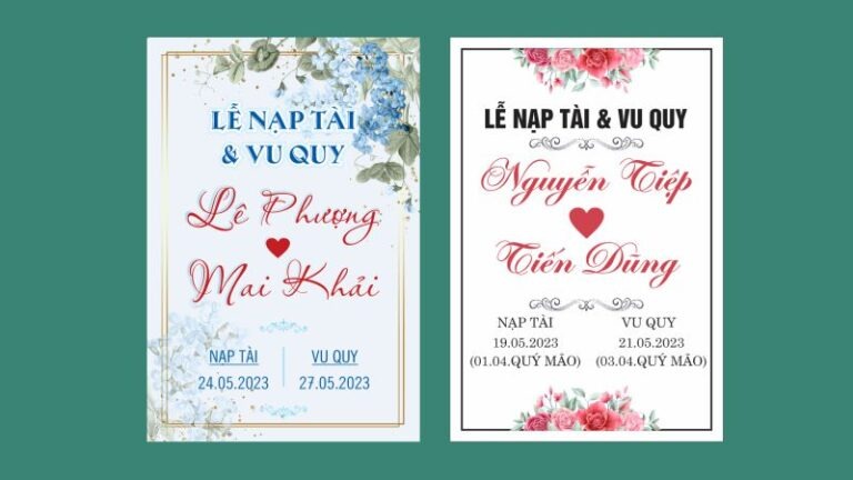 BẢNG TÊN TRANG TRÍ CỔNG CƯỚI FILE COREL - Filefree.net